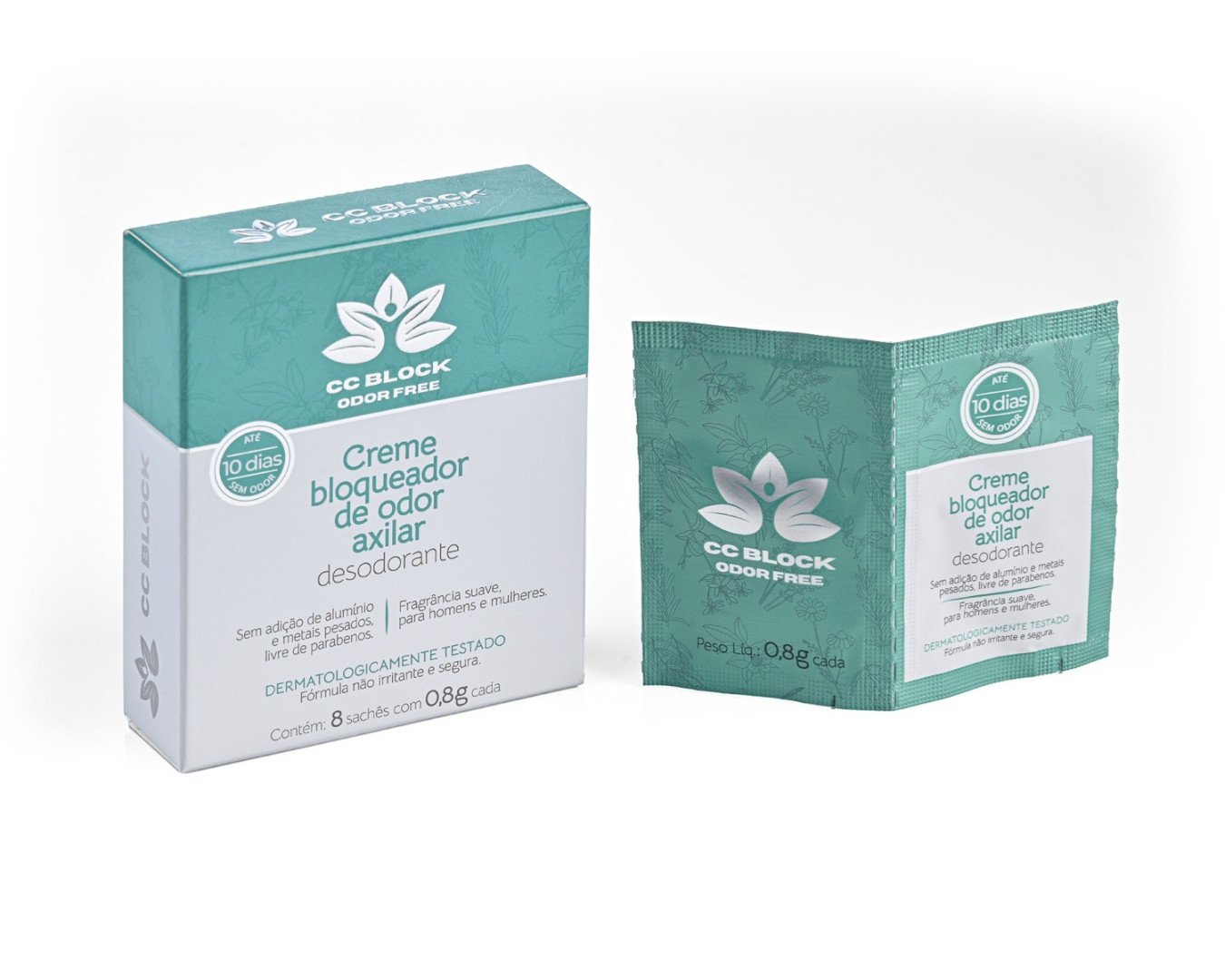 CC Block | Creme Bloqueador de Odor Axilar | Adquira já!